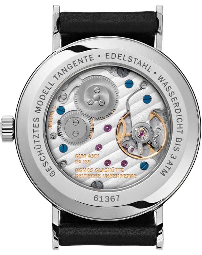 NOMOS Glashütte Tangente Gangreserve Reference: 172 - Exquisite Timepieces