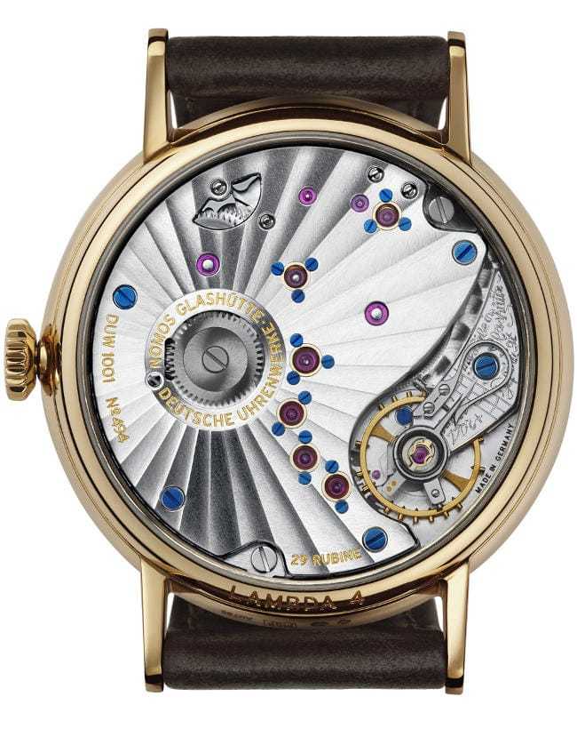 NOMOS Glashütte Lambda 39 Black Velvet Reference: 954 - Exquisite Timepieces