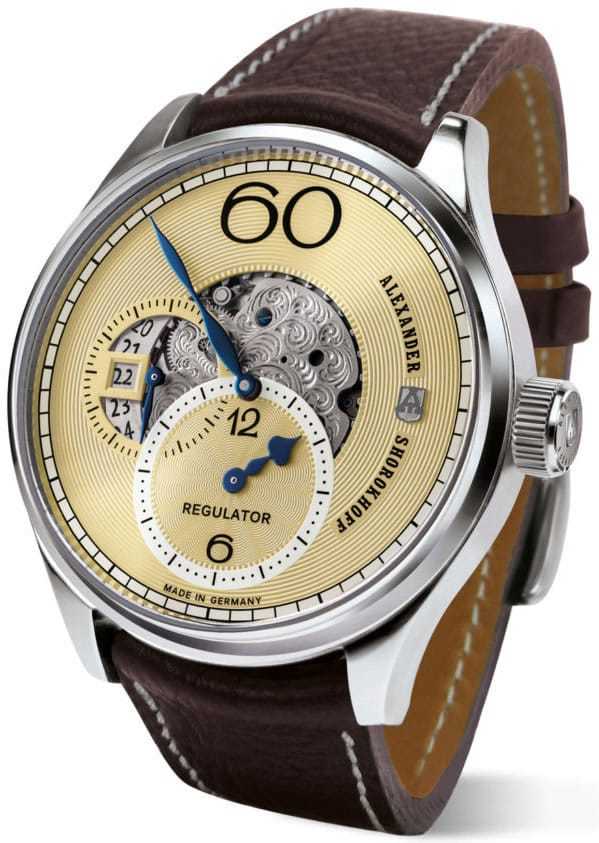 Alexander Shorokhoff Regulator AS.R02-2 - Exquisite Timepieces