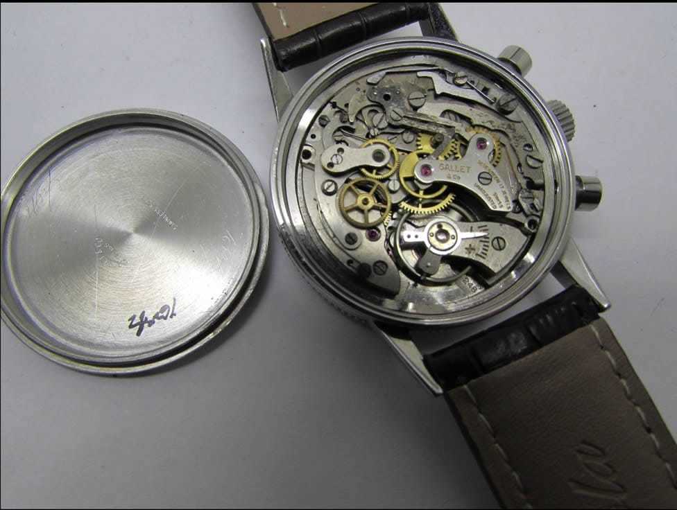 Gallet Rare Pilot Chronograph - Exquisite Timepieces