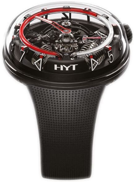 HYT H20 Black DLC Red Limited Edition - Exquisite Timepieces
