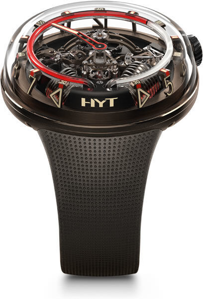 HYT H20 Black DLC Brown Limited Edition - Exquisite Timepieces