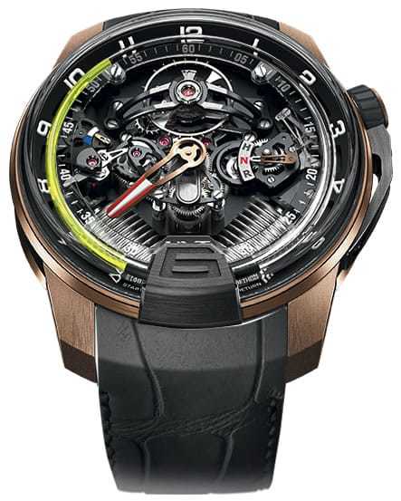 HYT H2 Black DLC & Pink Gold - Exquisite Timepieces