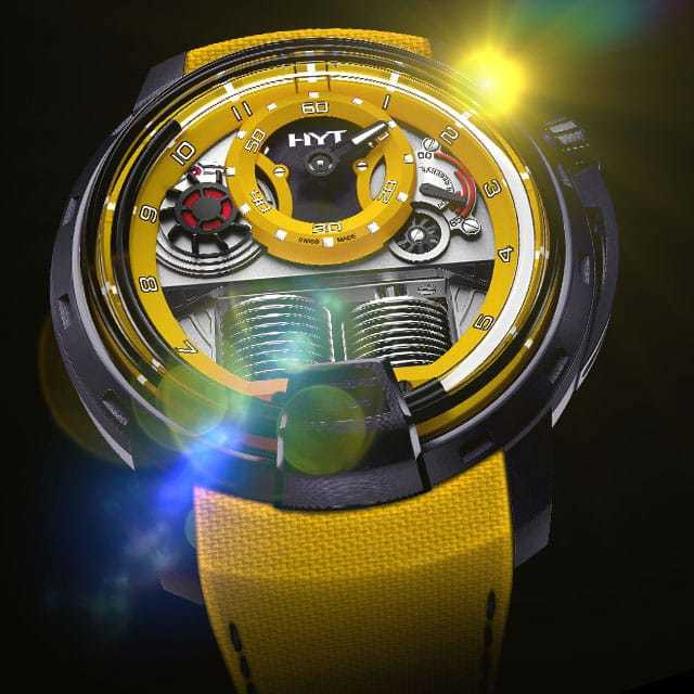 HYT H1 Colorblock Yellow 148-TT-80-NF-FY Limited Edition - Exquisite ...
