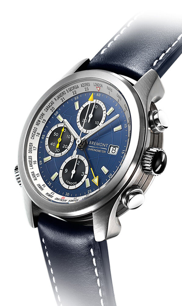 Bremont ALT1/WT/BL World Timer - Exquisite Timepieces