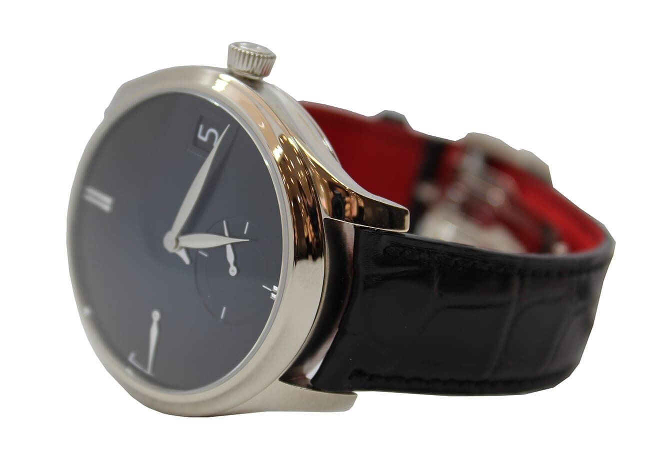 H. Moser & Cie Endeavour Perpetual Calendar Purity White Gold Blue 1800 ...