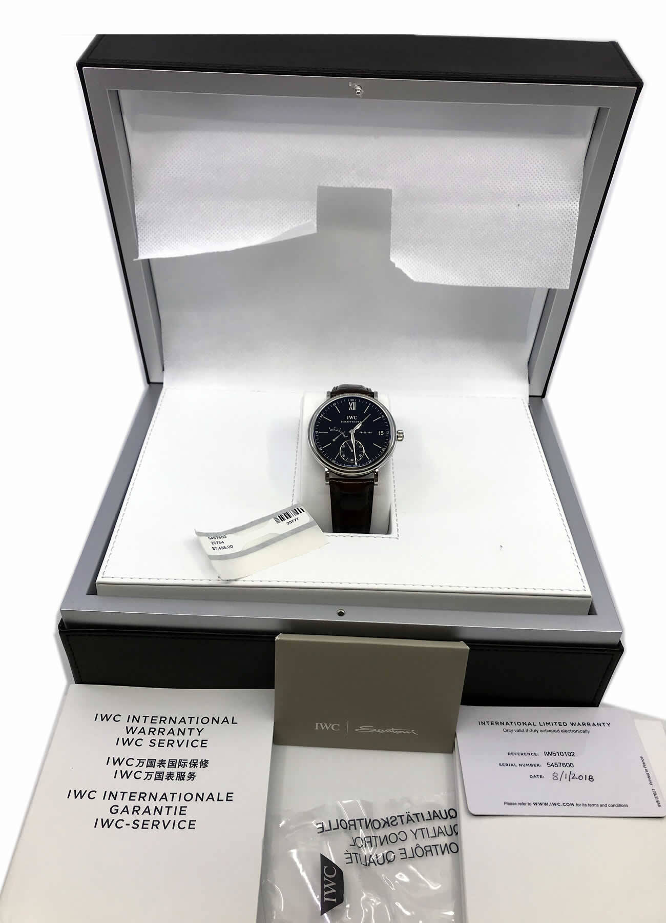 IWC Portofino 8 Day IW5101-02 - Exquisite Timepieces