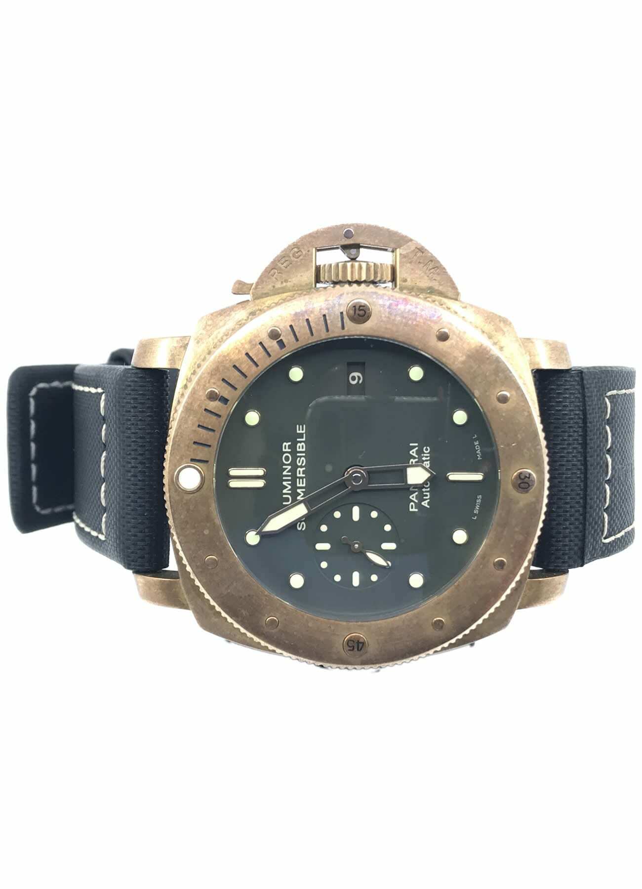 Panerai Luminor Submersible 1950 The "Original Bronzo" PAM00382 ...