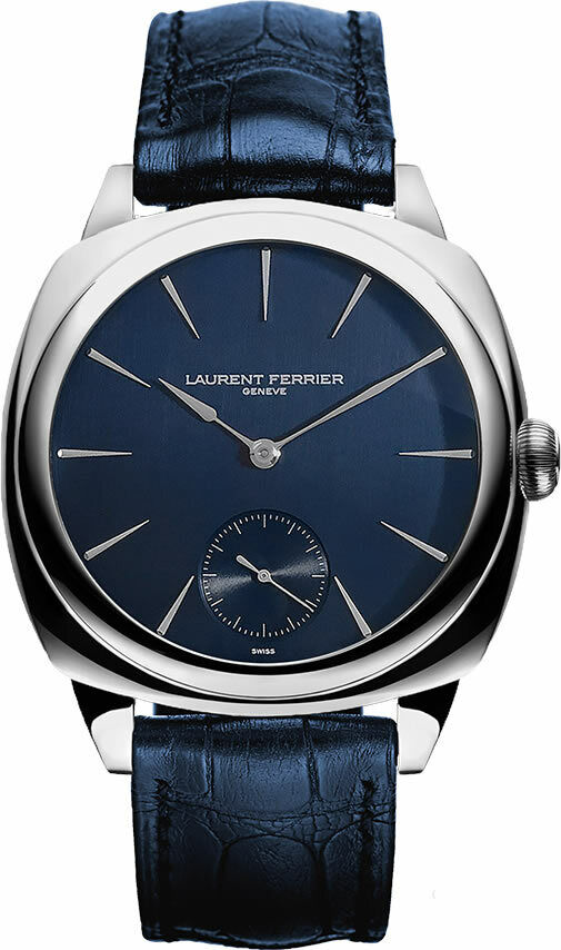Laurent Ferrier Square Micro Rotor Navy Blue Dial - Exquisite Timepieces