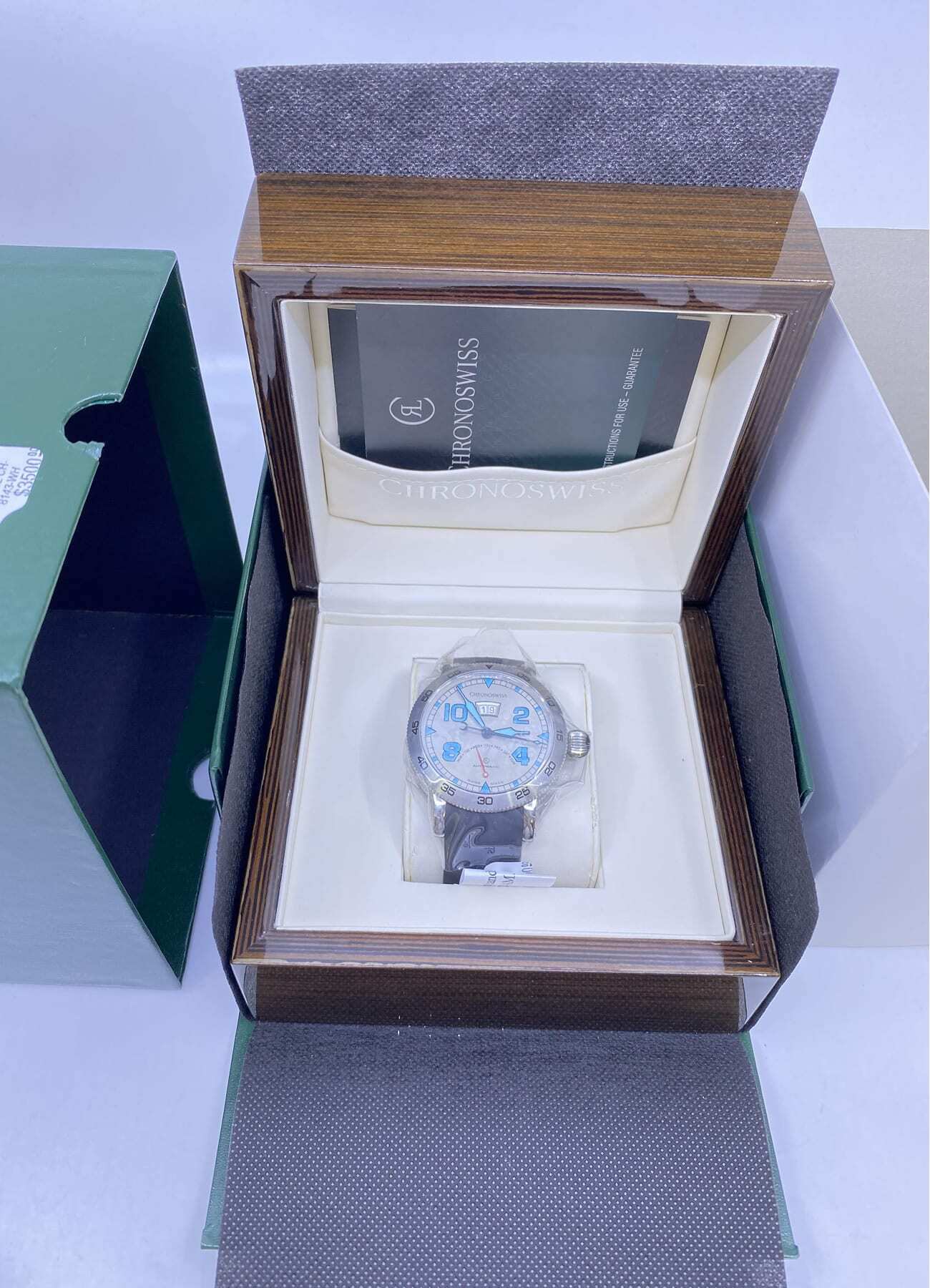 Chronoswiss Timemaster Retrograde Day Stainless Steel Automatic CH-8143 ...