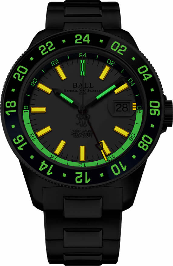 Ball Engineer II Jet-Set GMT DG3006C-S3CJ-WH - Exquisite Timepieces