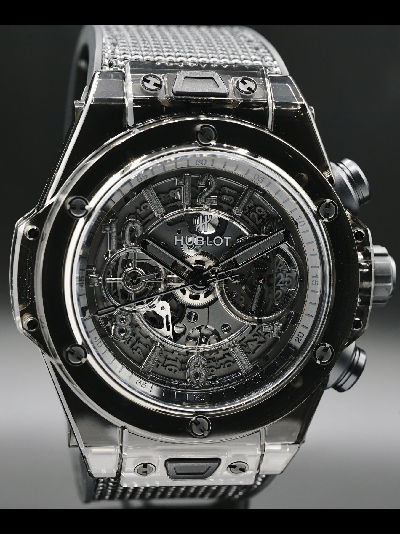 Hublot Big Bang Unico Sapphire All Black 411.JB.4901.RT - Exquisite ...