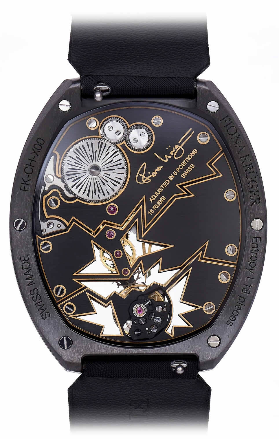 Fiona Krüger Entropy I Purple Pow - Exquisite Timepieces