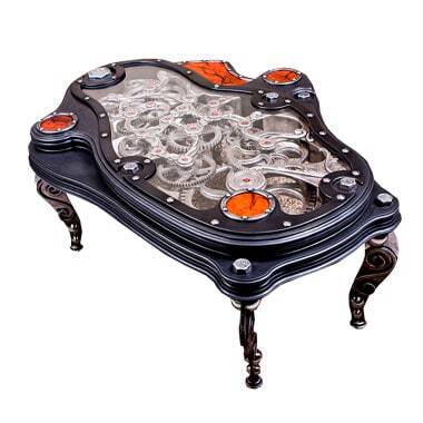 Dale Mathis Wicked Coffee Table Clock DM-WCTC - Exquisite Timepieces