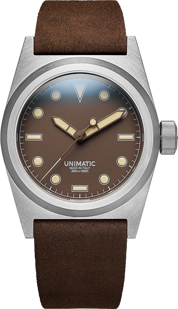 Unimatic Modello Due Brown Limited Edition - Exquisite Timepieces