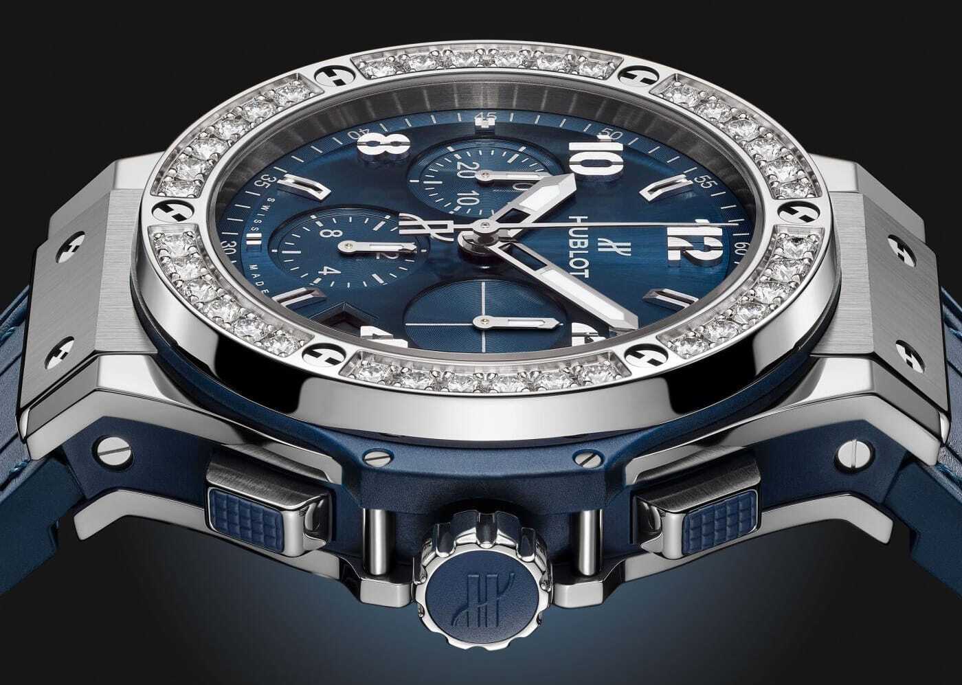 Hublot Big Bang Steel Blue Diamonds 341.SX.7170.LR.1204 - Exquisite ...