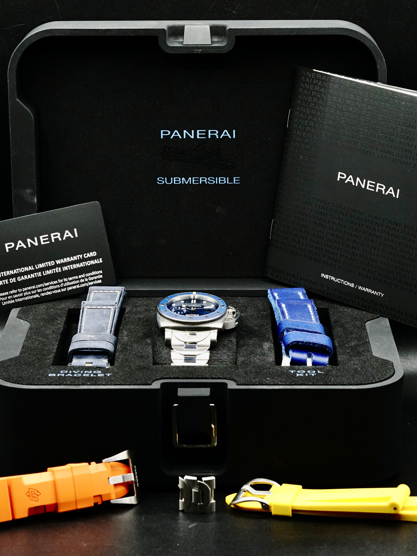 Panerai Submersible Blue Notte PAM01068 - Exquisite Timepieces