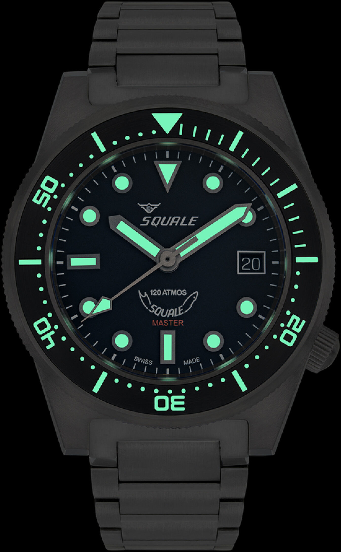 Squale Master Titanium 120 ATM - Exquisite Timepieces
