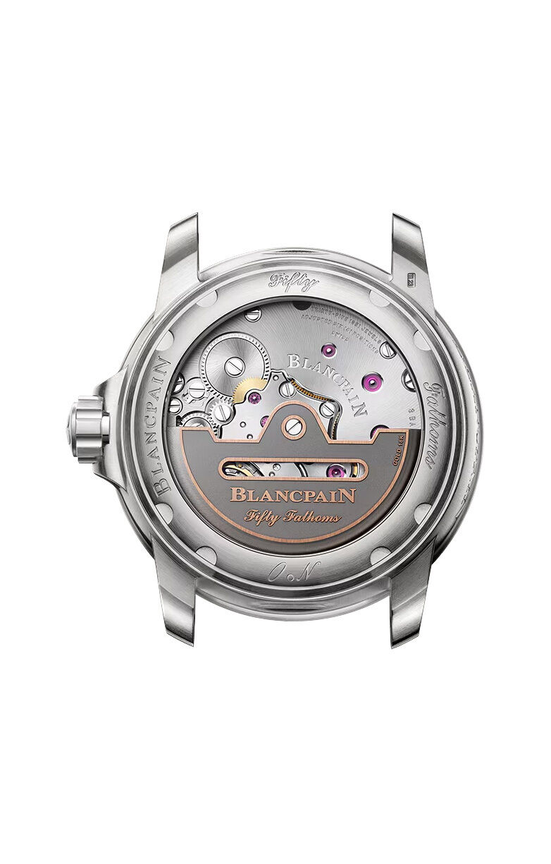 Blancpain 5010 12B40 98S Fifty Fathoms Automatic 42mm Blue Dial ...