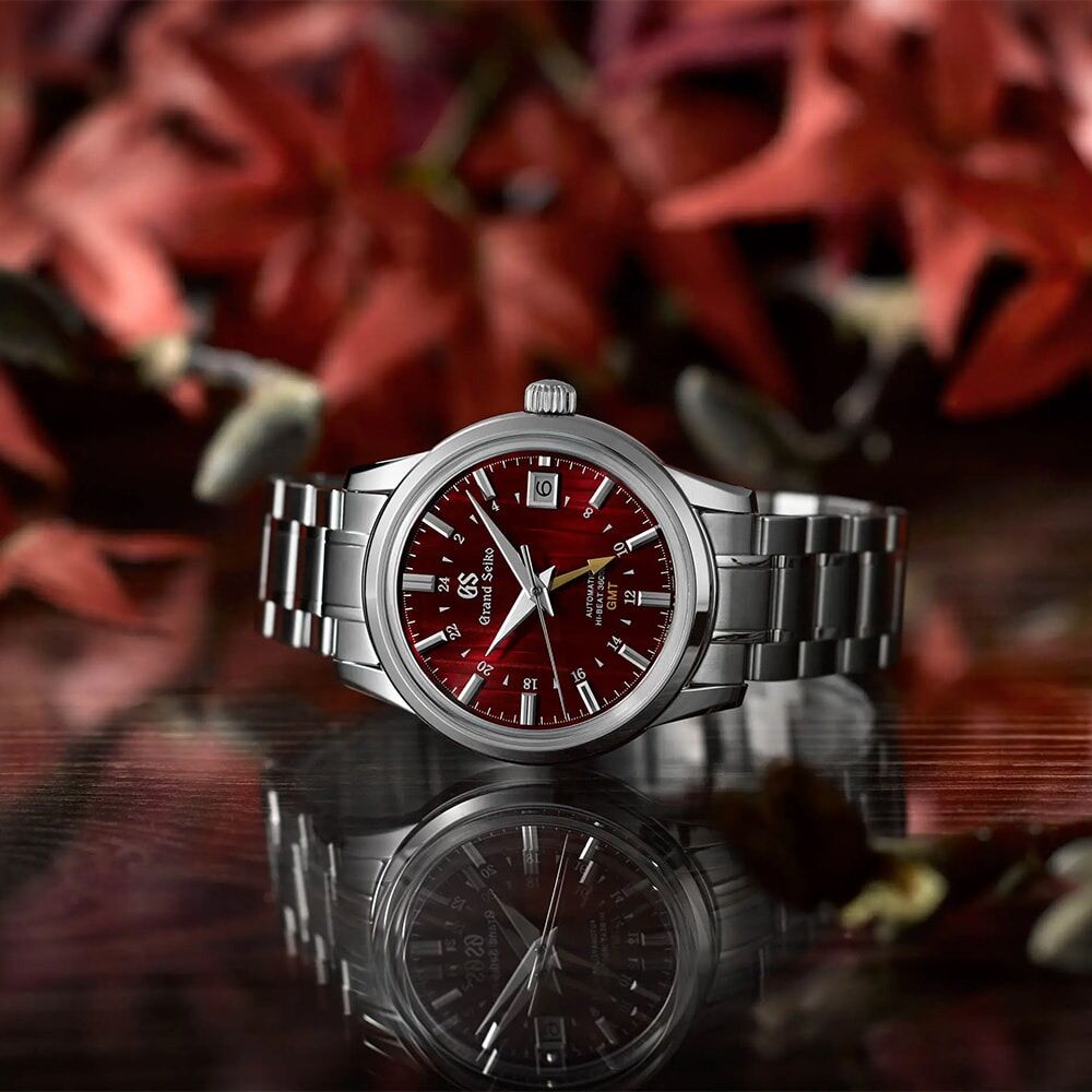 Grand Seiko SBGJ273 Hi-Beat 36000 GMT Yuka Momiji - Exquisite Timepieces