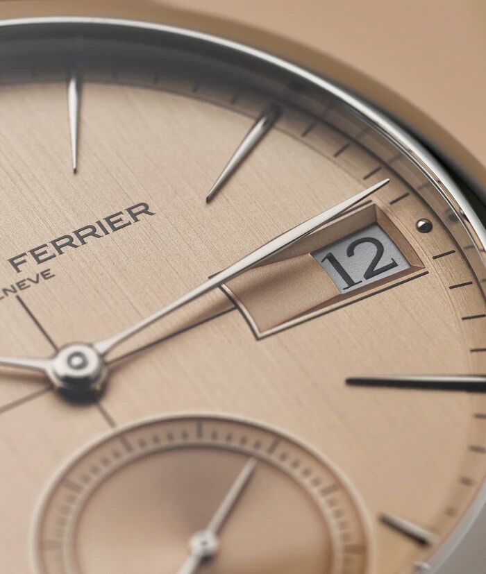 Laurent Ferrier LCF046.AC.B2G1 Classic Auto Sandstone 40mm Rose-Hued ...