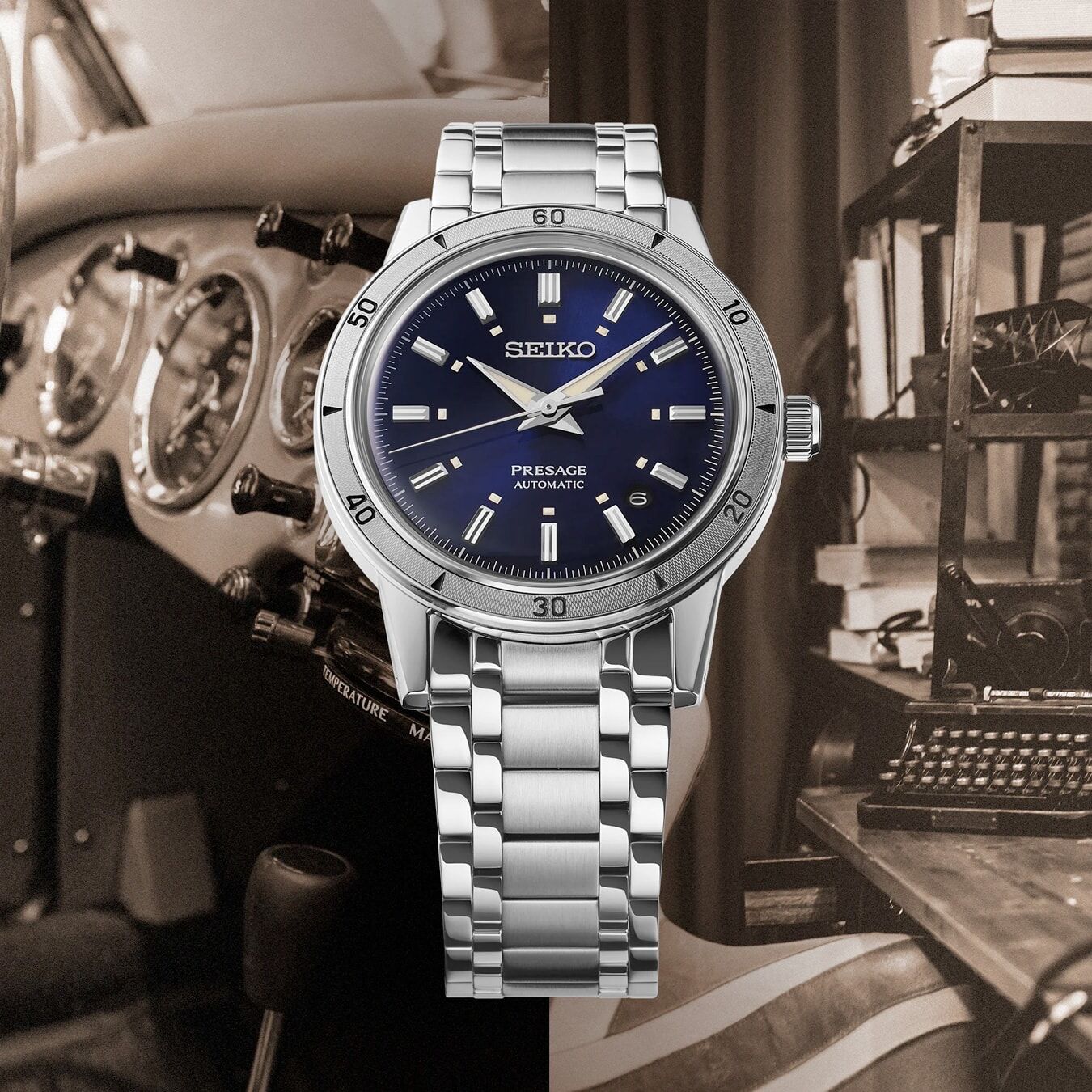 Seiko Presage SRPL07 Style 60s - Exquisite Timepieces