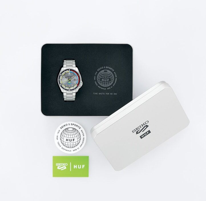 Seiko 5 Sports SRPL33 SKX series HUF Limited Edition - Exquisite Timepieces