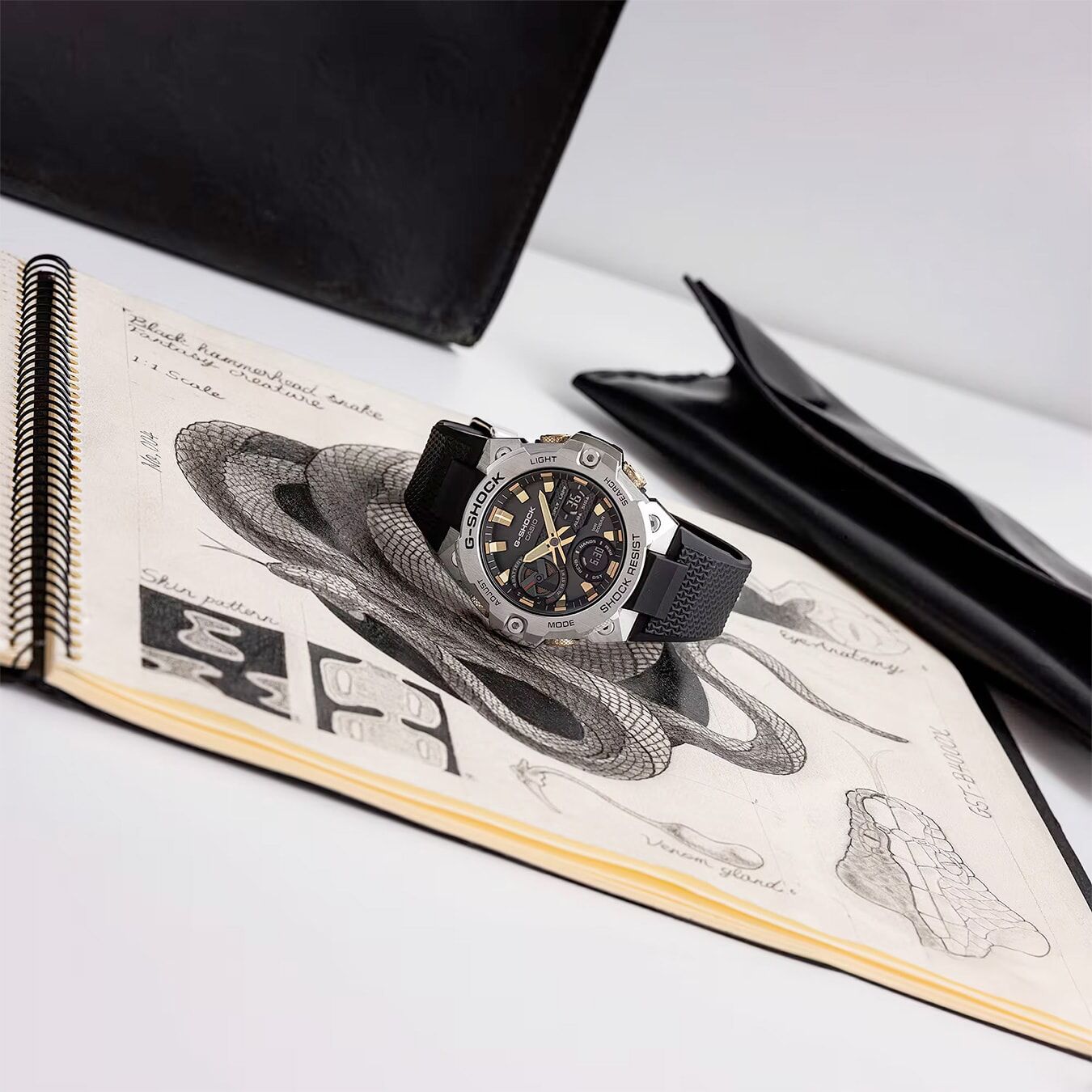 Casio G-Shock GSTB400CX-1A Lunar New Year 2025 Snake Pattern ...