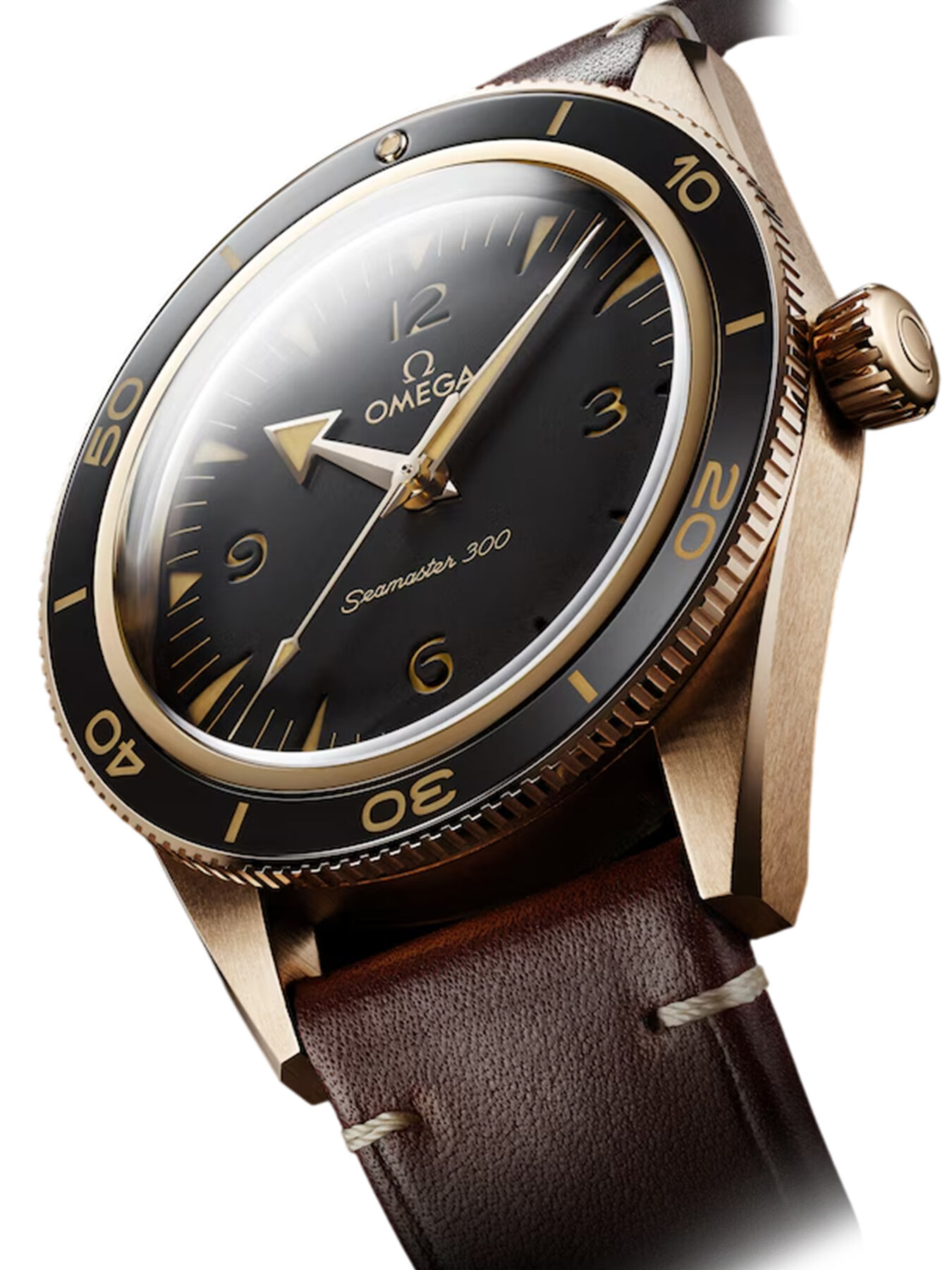 Omega Seamaster 300 Bronze Gold - Exquisite Timepieces