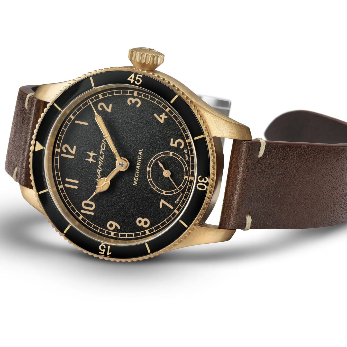 Hamilton H76709530 Khaki Aviation Pilot Pioneer Bronze 43mm - Exquisite ...