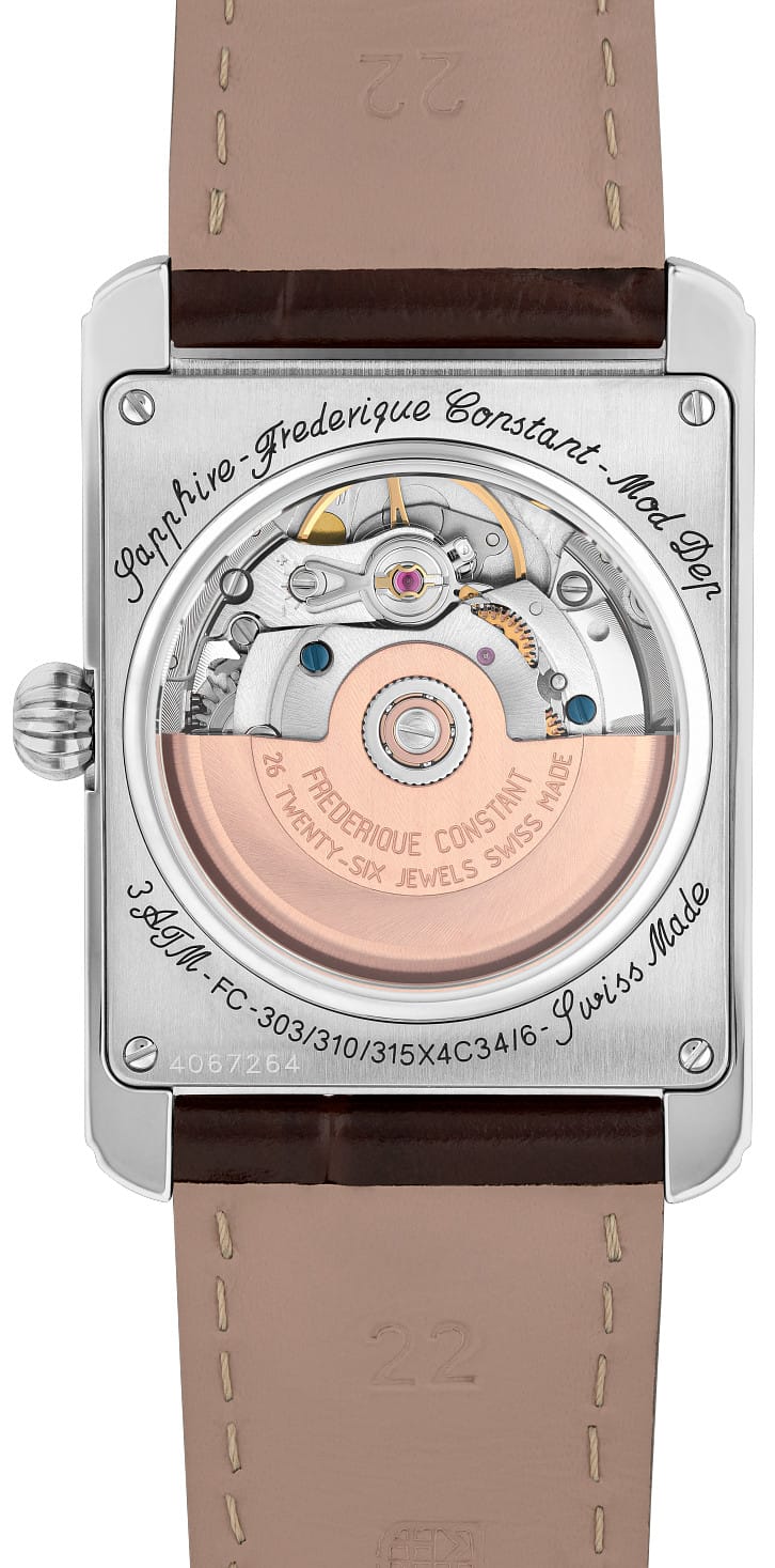 Frederique Constant FC-303SAL4C6 Classics Carrée Small Seconds - Exquisite Timepieces