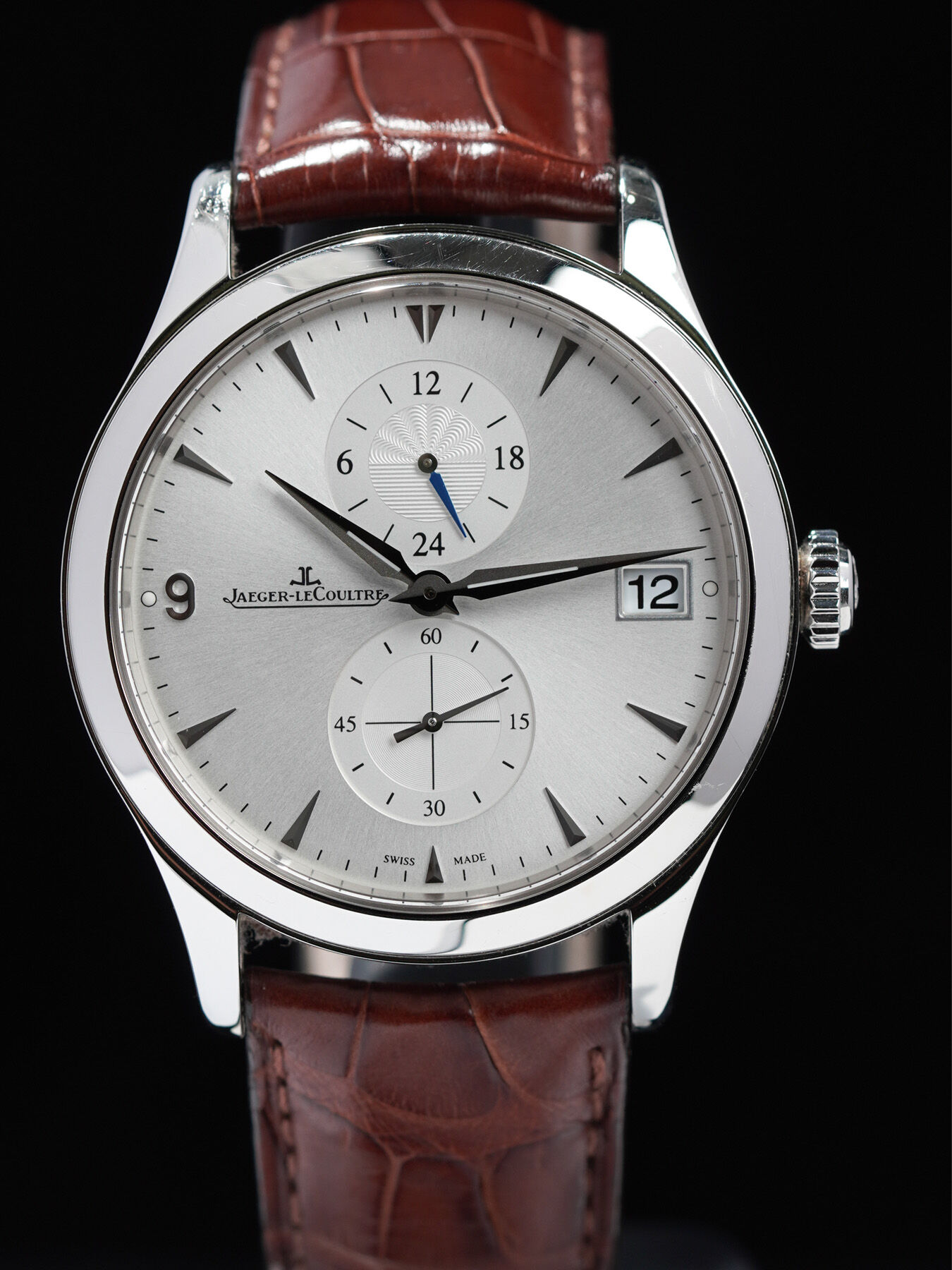 Jaeger LeCoultre JLQ1628430 Master Dual Time - Exquisite Timepieces