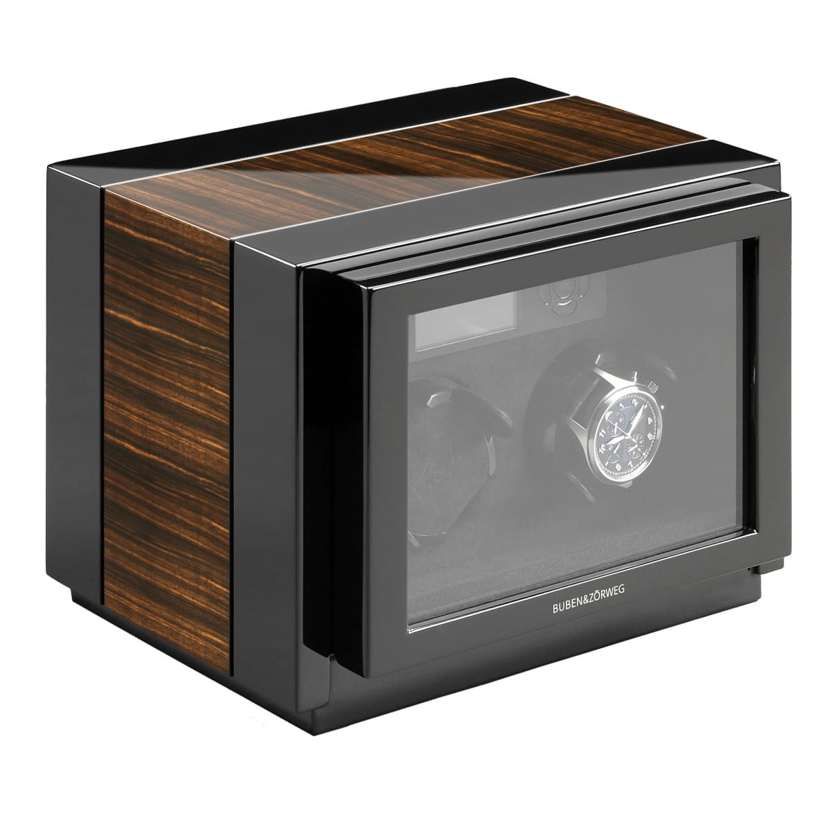 Buben & Zorweg VANTAGE 2 Macassar High Gloss Watch Winder - Exquisite ...