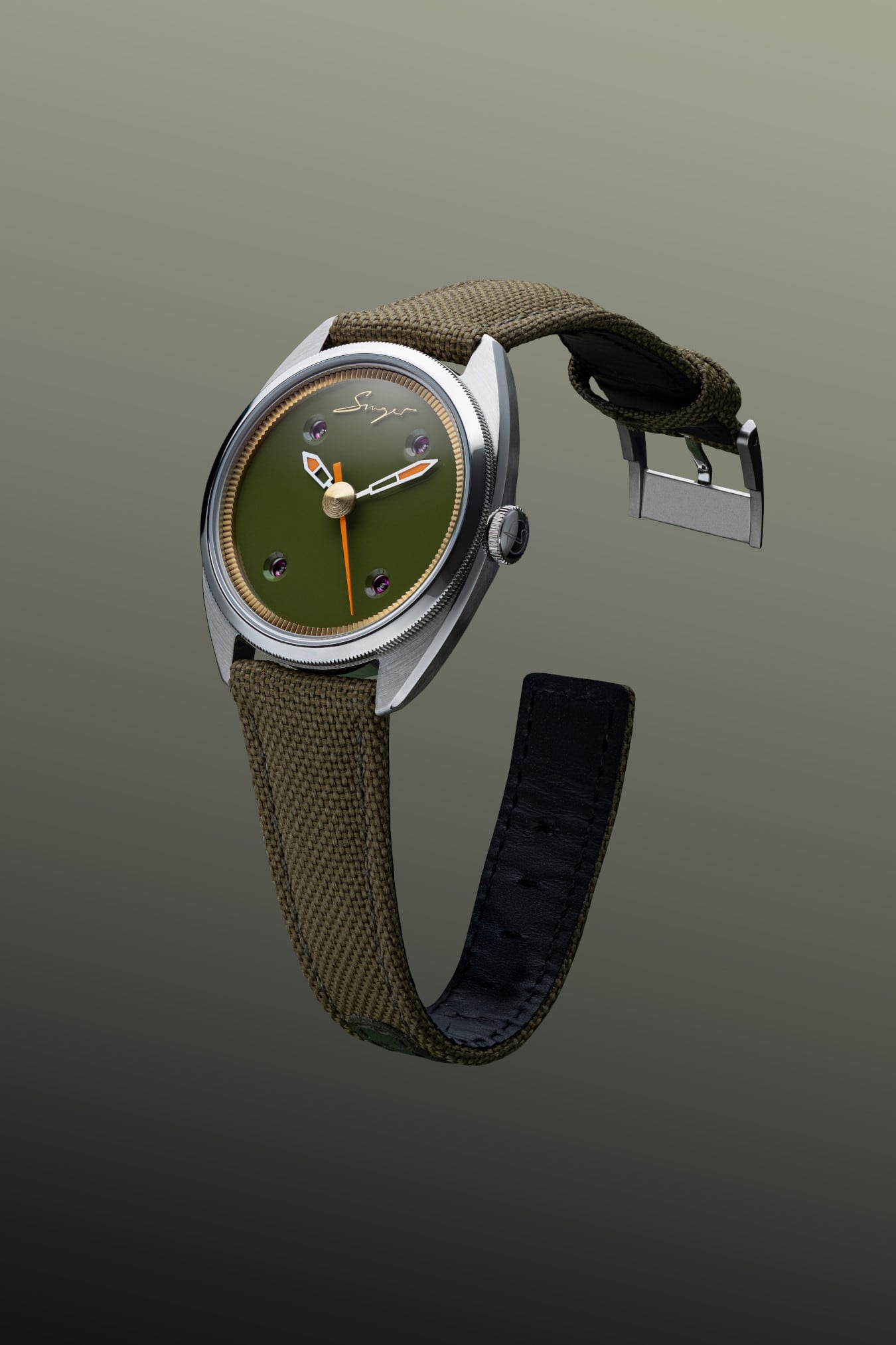 Singer Reimagined Caballero Green - Exquisite Timepieces