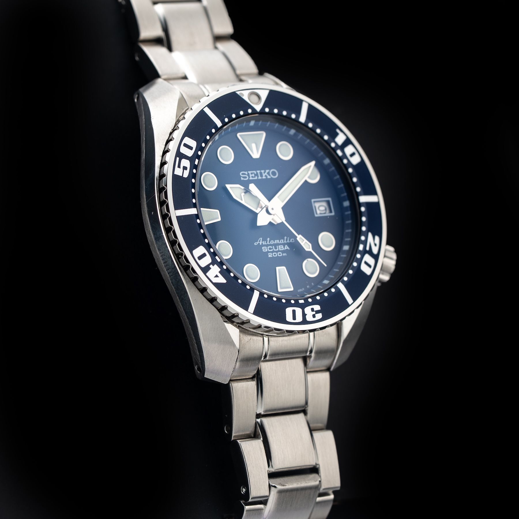 Seiko Prospex SBDC003 First Generation Blue Sumo Scuba Diver ...