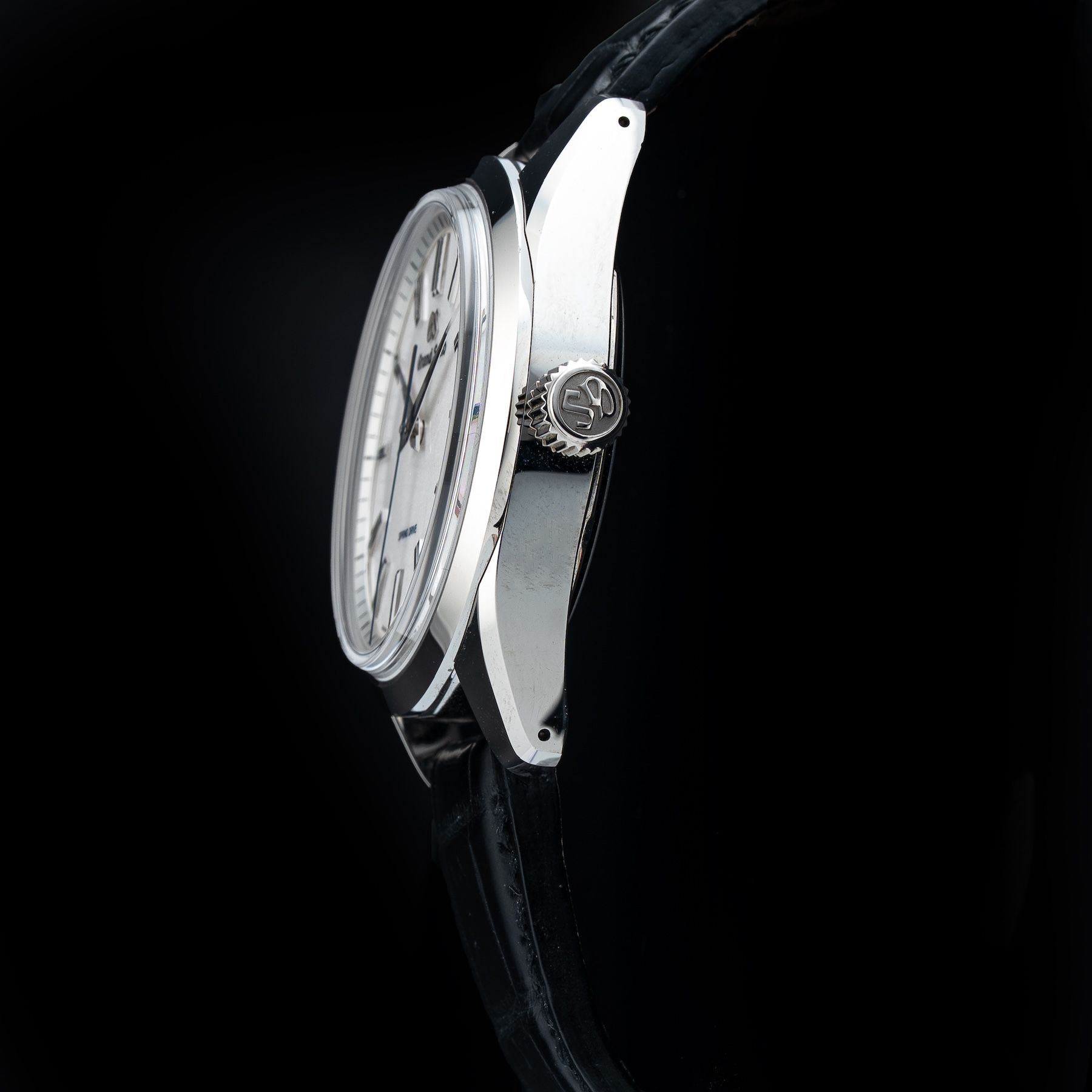 Grand Seiko SBGD201 White Dial Spring Drive - Exquisite Timepieces